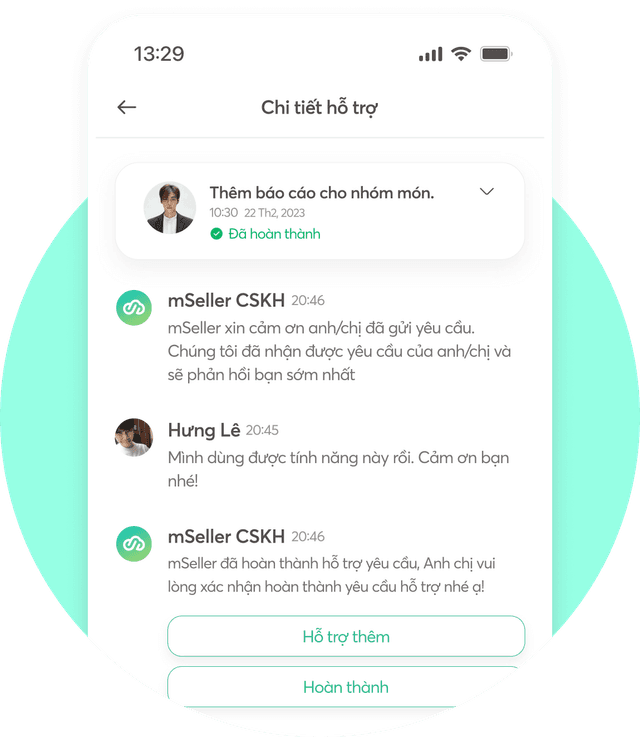 mSeller - Phần mềm quản lý bán hàng tinh gọn dễ sử dụng